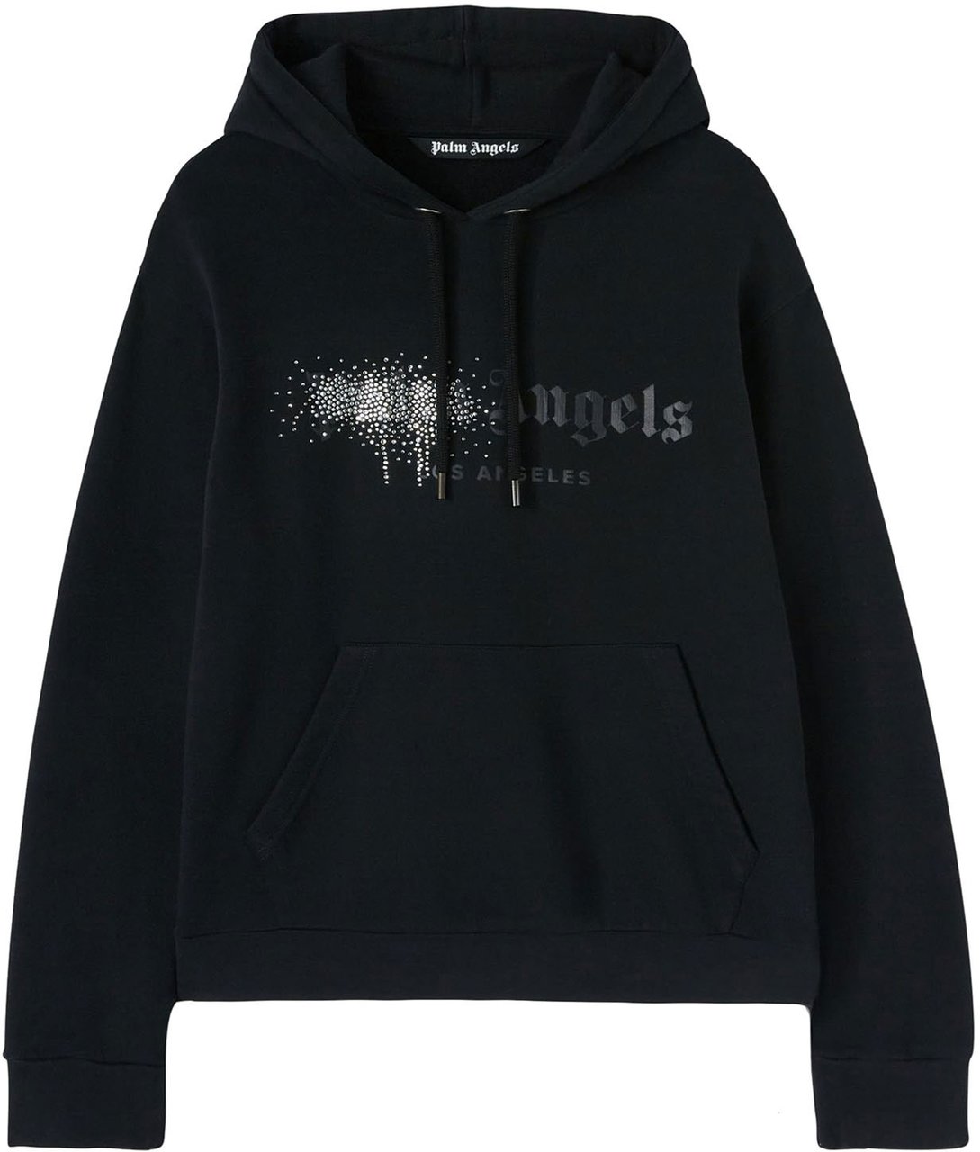 Palm Angels rhinestone-embellished logo print h | Vanaf € 565,-