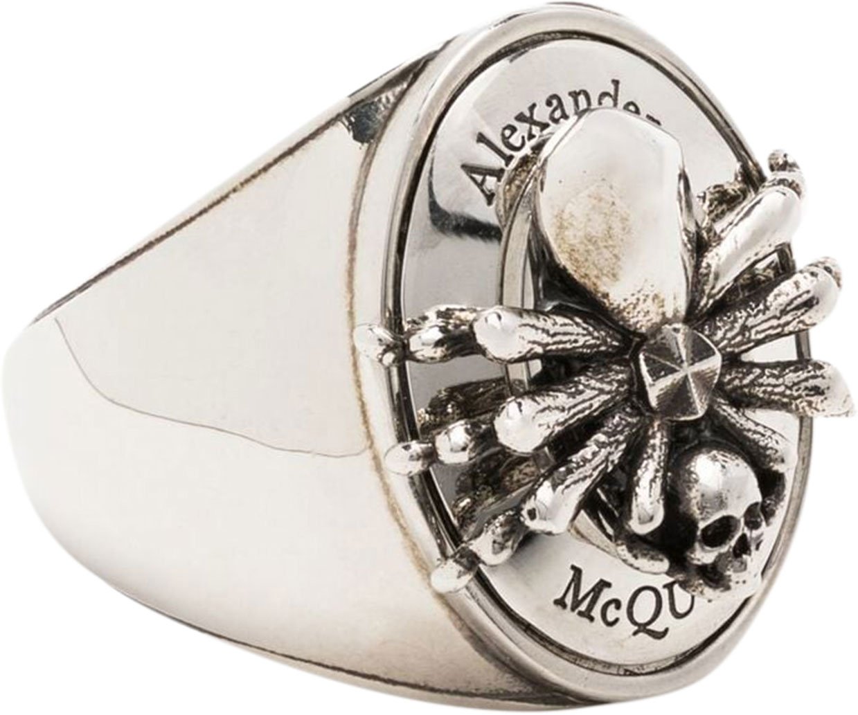 Alexander McQueen Spider Skull signet ring | Vanaf €320,-