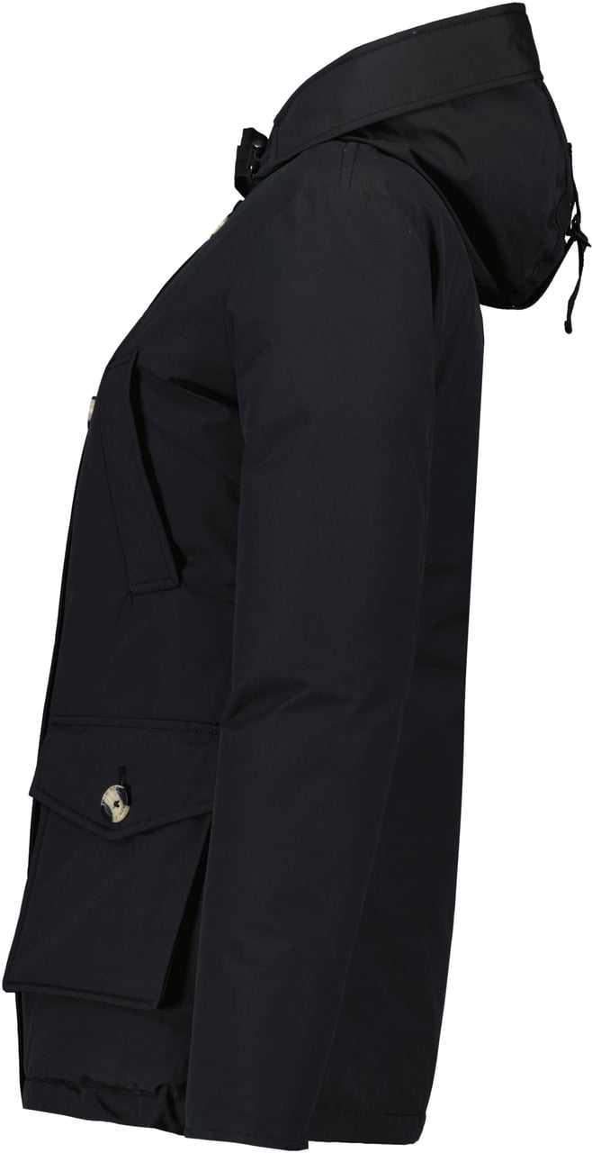 Airforce 4 Pocket Classic Parka Jas Dames Zwart | Vanaf € 249,95