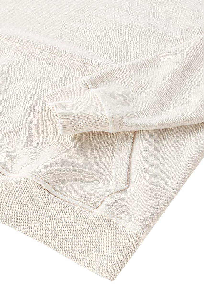 Woolrich Varsity Hoodie Milky Cream | Vanaf € 189,99