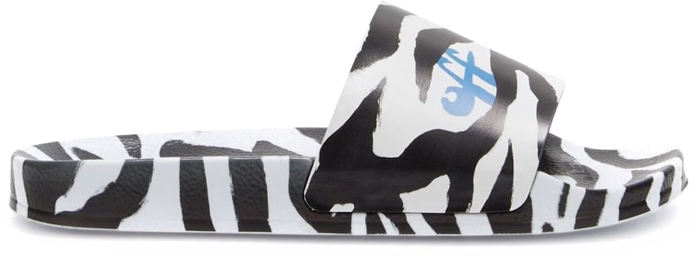 OFF-WHITE Printed Logo Pool Slides Sandals | SALE €129,- (-40%)