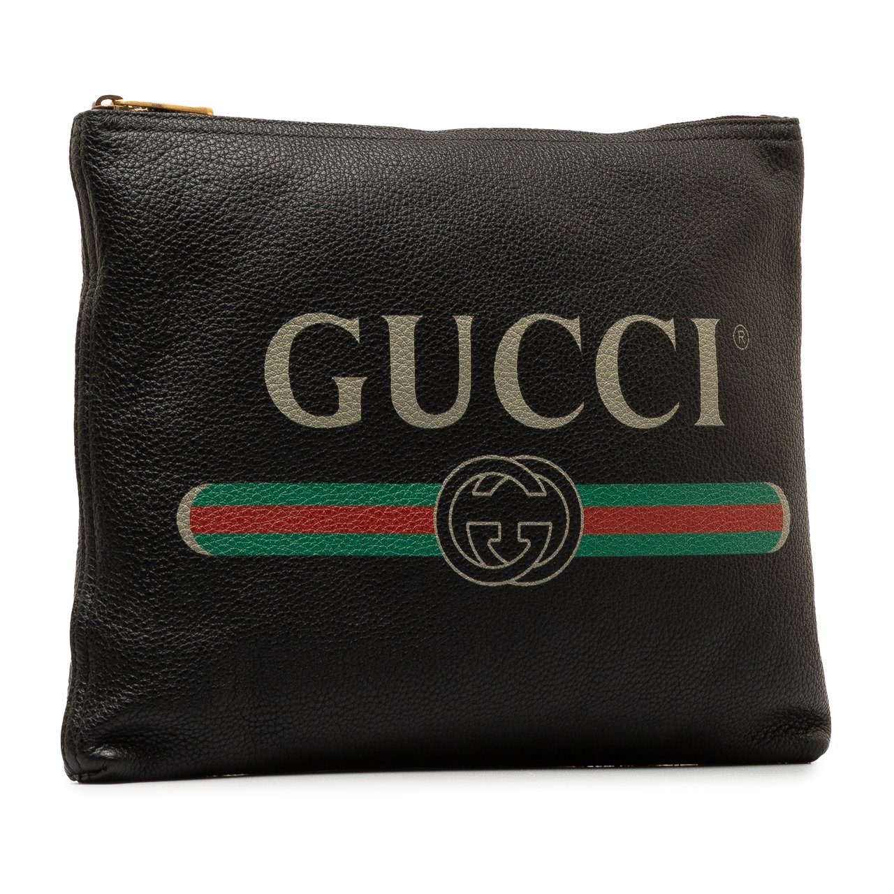 Gucci Gucci Logo Leather Clutch Bag | 3 termijnen van elk €178,67