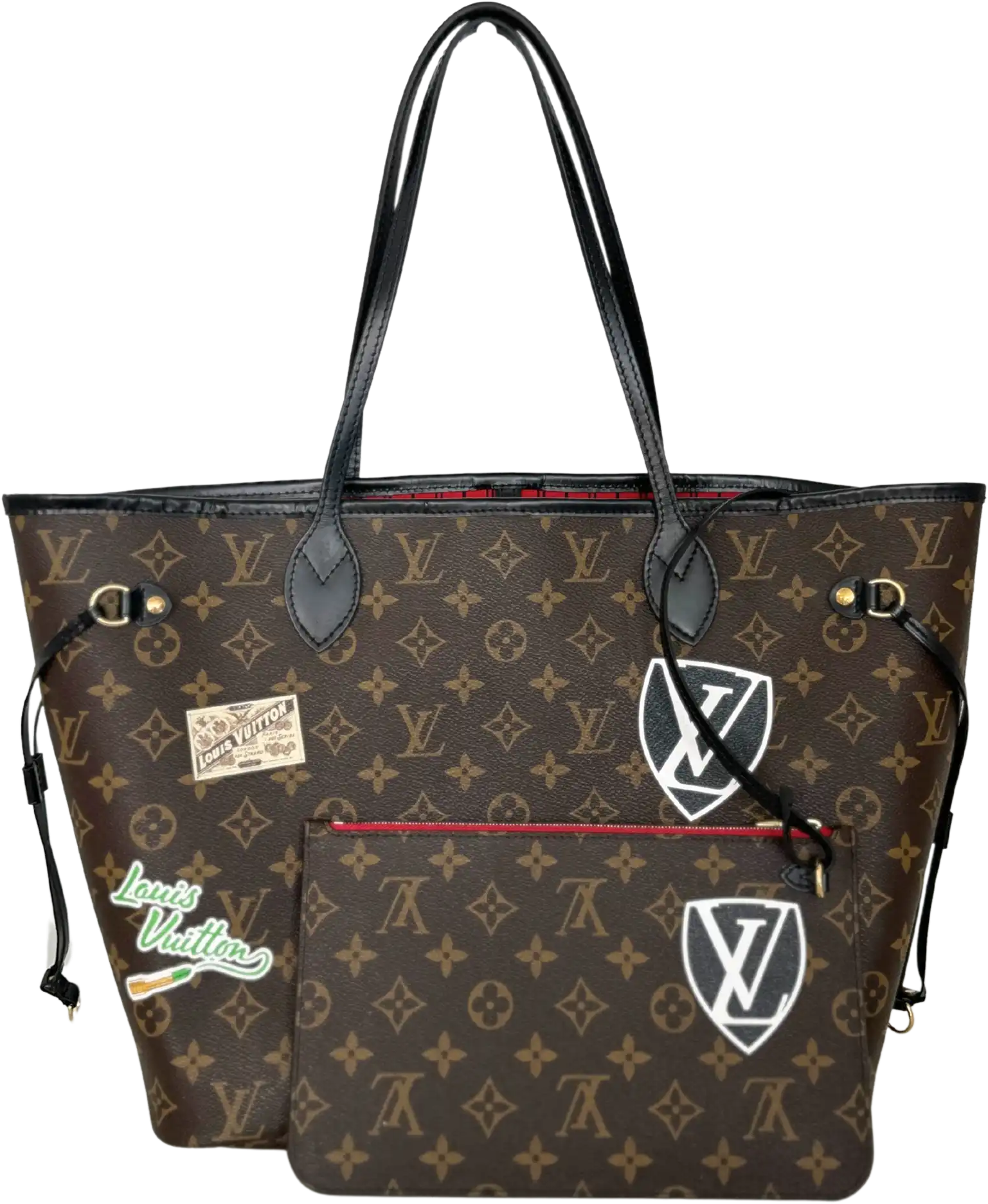 Louis Vuitton Louis Vuitton Neverfull MM My LV World Tour Monogram ...