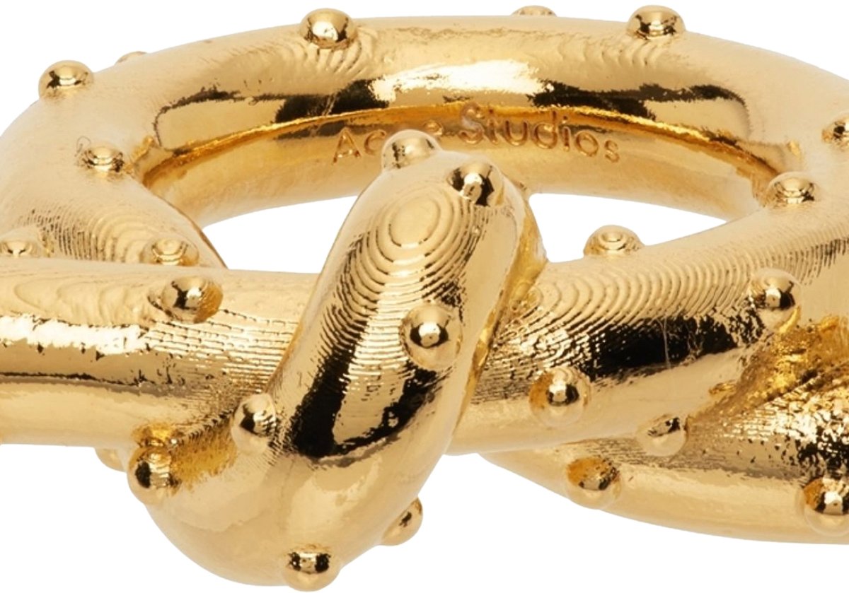 Acne Studios Axelia Knot Ring | WINTER SALE € 165,- (40% Korting)