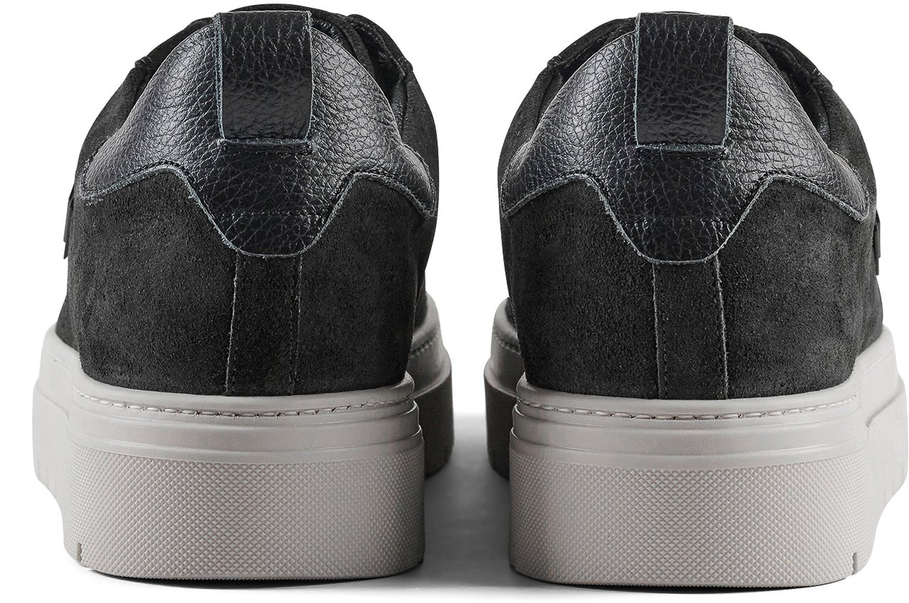 Antony Morato SNEAKER METAL BOLD IN SUEDE.3D LOGO METAL PLATE.PLATFORM ...