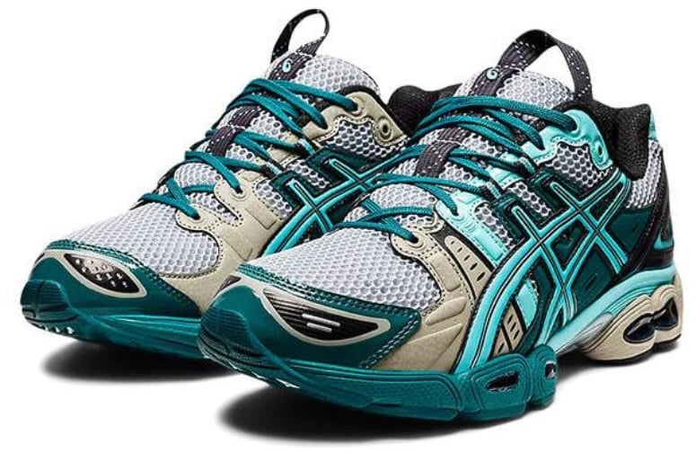 Asics ASICS UB3-S Gel-Nimbus 9 Kiko Kostadinov Piedmont Grey Aruba Blue ...