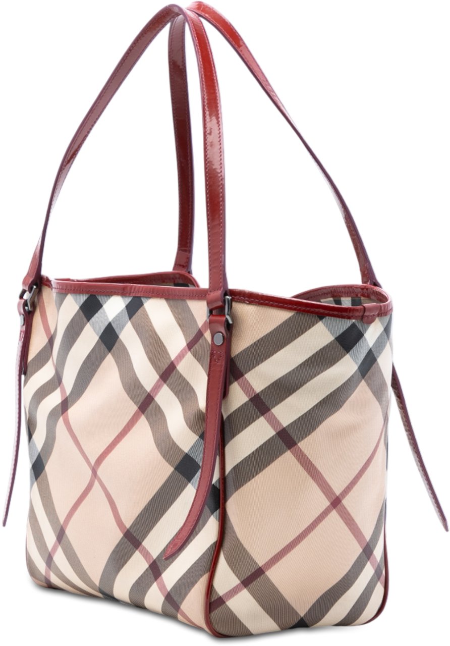 Burberry Supernova Check Coated Canvas Tote | Vanaf € 512,-