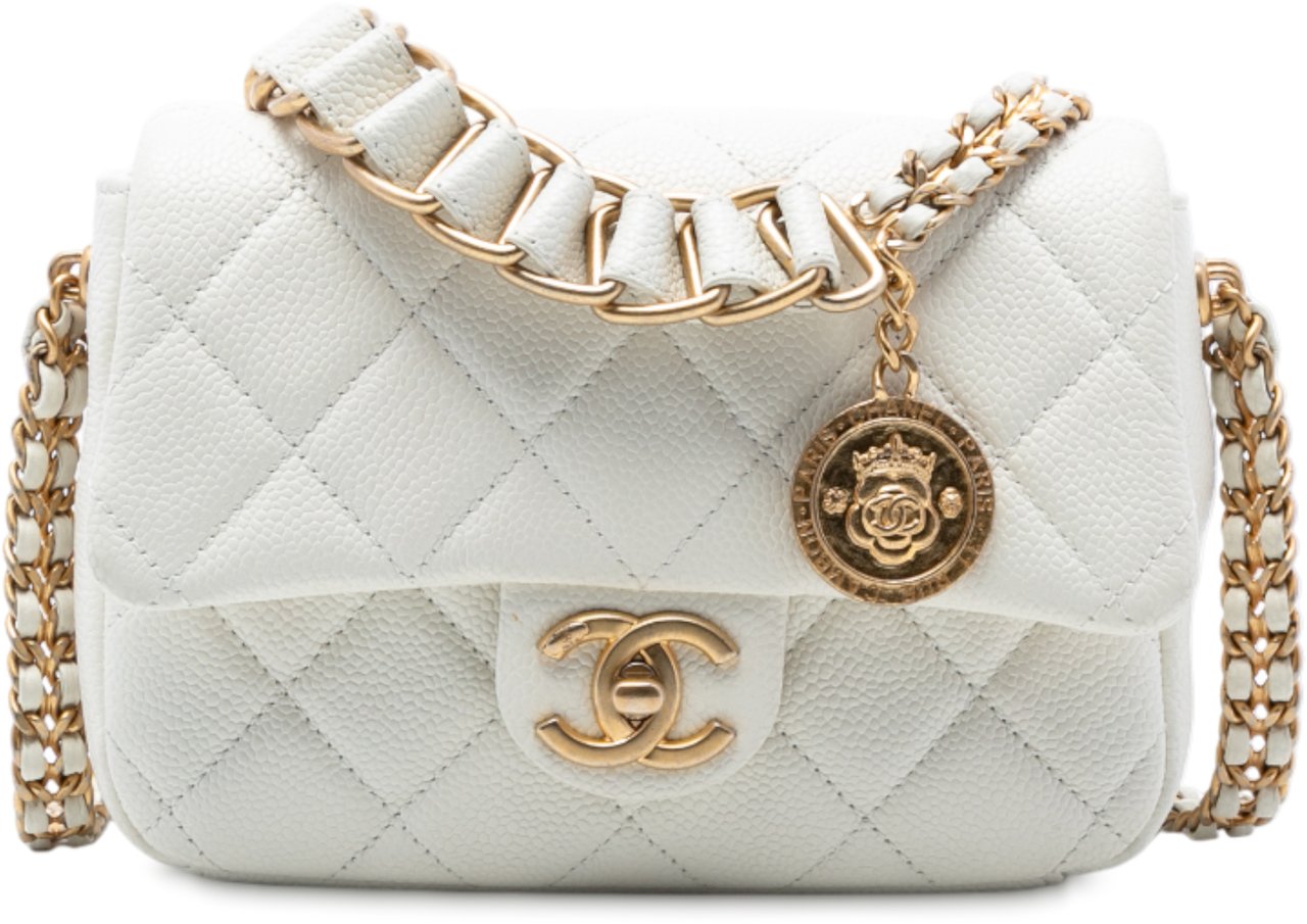 Chanel Mini Quilted Caviar Chain Soul Flap | Vanaf € 4511,-