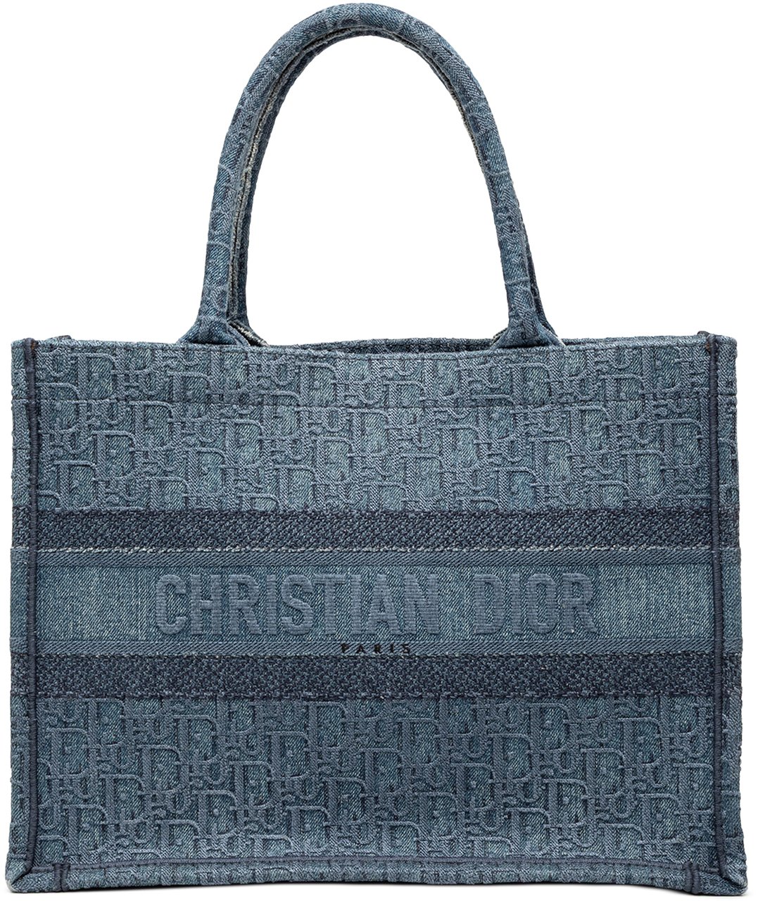 Dior Medium Oblique Denim Book Tote | Vanaf € 1887,-