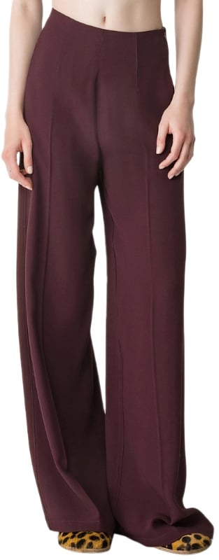 Forte Forte Trousers Cioccolato | WINTER SALE € 321,- (25% Korting)