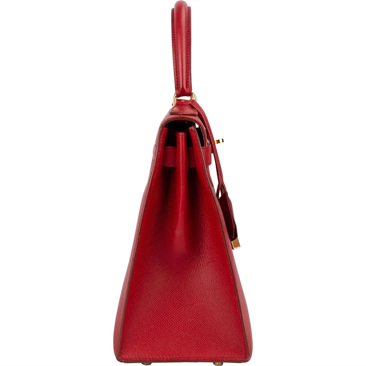 Hermès Hermès Rouge Courchevel Sellier Kelly 28 Handbag | WINTER SALE € ...