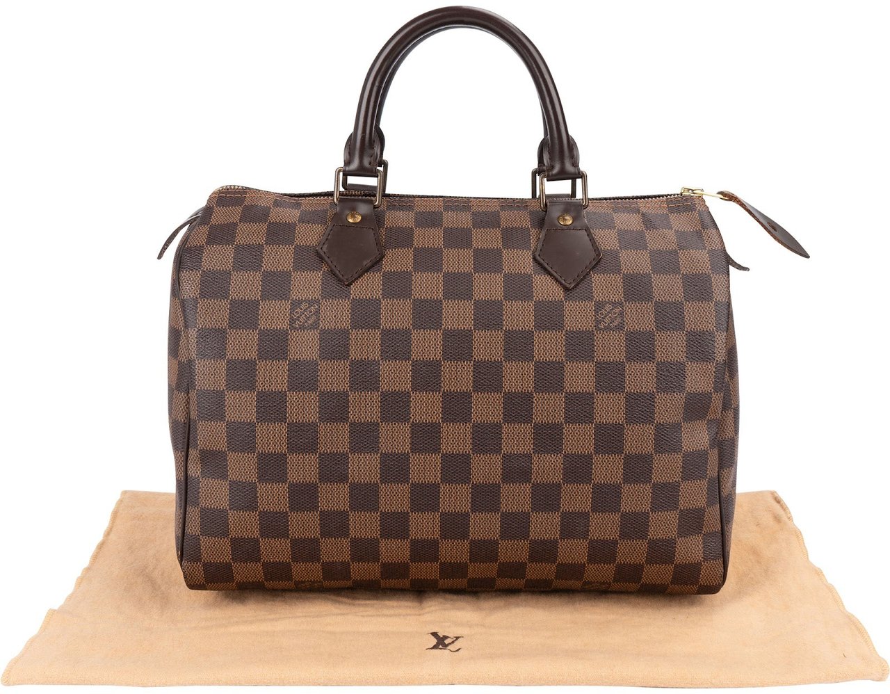 Louis Vuitton Louis Vuitton Monogram Damier Ebene Speedy 30 Handbag ...