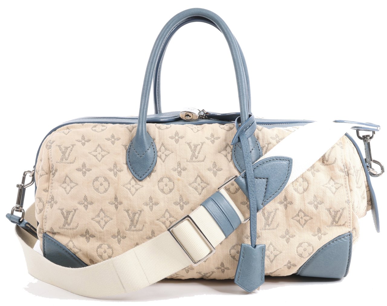 Louis Vuitton Louis Vuitton Monogram Denim Speedy Round GM | SALE € ...