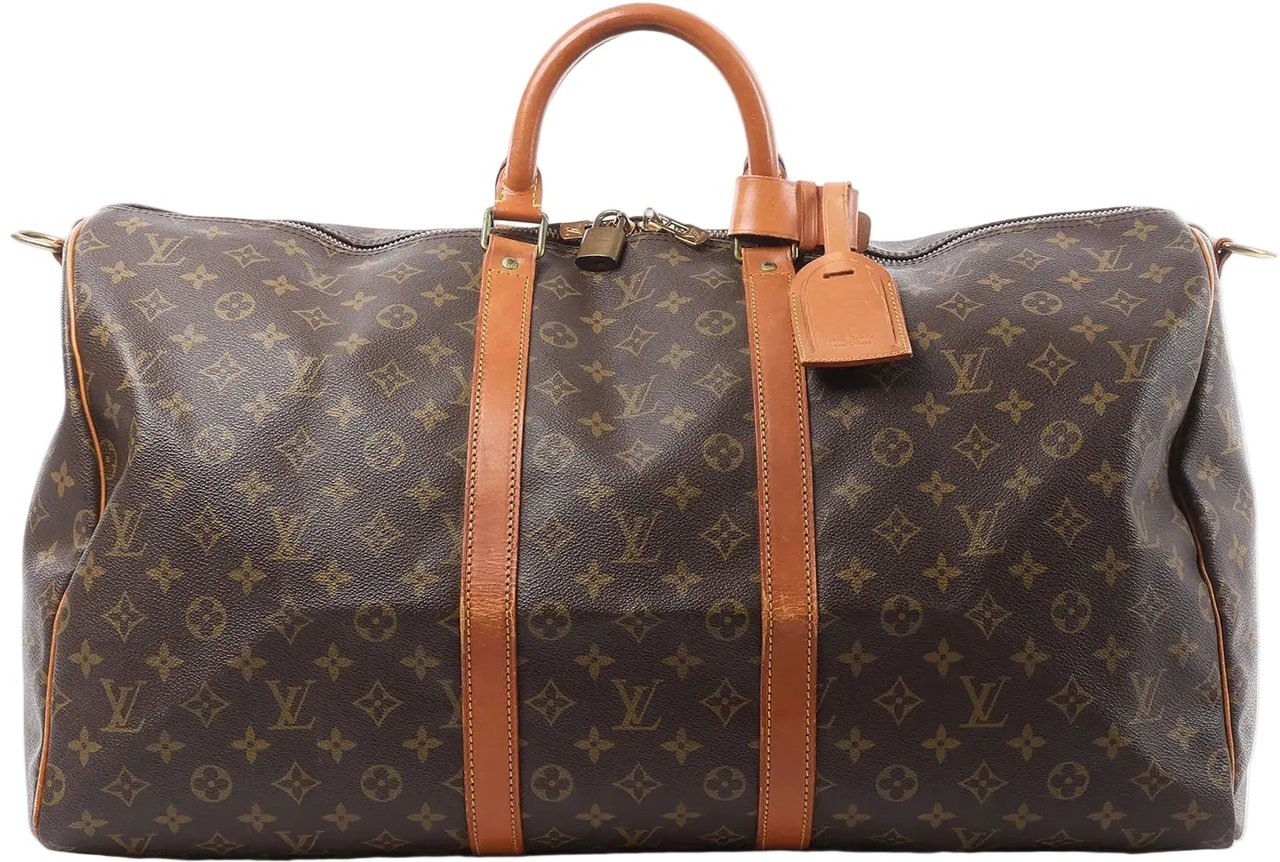 Louis Vuitton Louis Vuitton Keepall Bandoulière 55 Monogram Canvas ...
