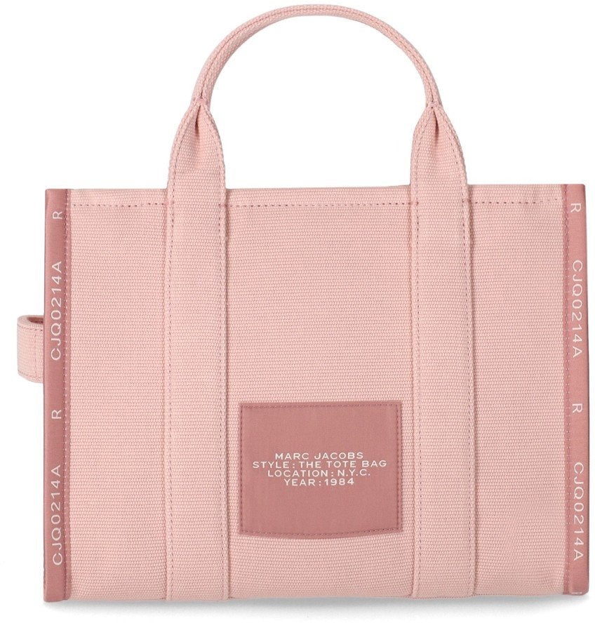 Marc Jacobs MARC JACOBS THE JACQUARD MEDIUM TOTE ROSE HANDBAG | WINTER ...