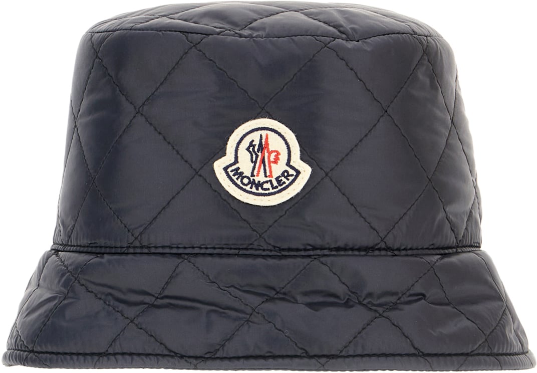 Moncler Moncler Midnight blue nylon bucket hat | SALE € 240,- (20% Korting)