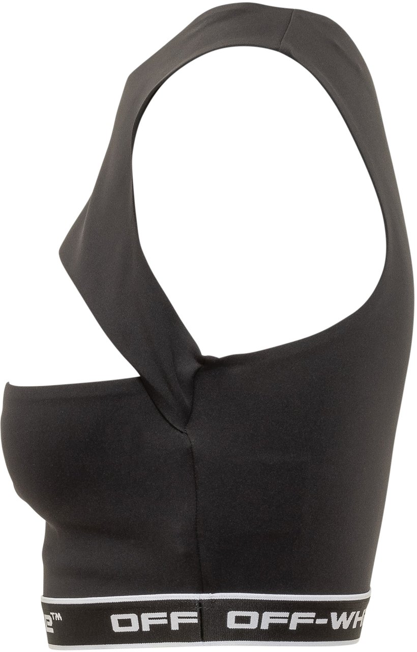 OFF-WHITE Off-White Top Cut Out Nero con Logo | WINTER SALE € 205,- (18 ...