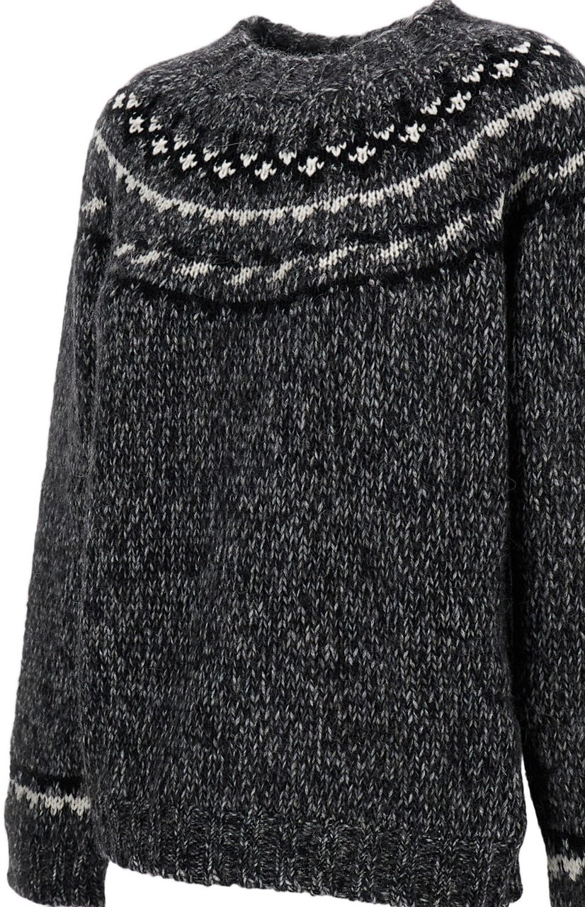 P.A.R.O.S.H. Classic Knit Sweater With Round Neckline | VACATION SALE € ...