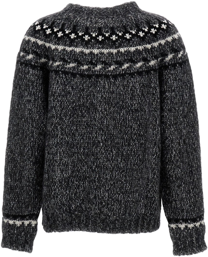 P.A.R.O.S.H. Classic Knit Sweater With Round Neckline | VACATION SALE € ...