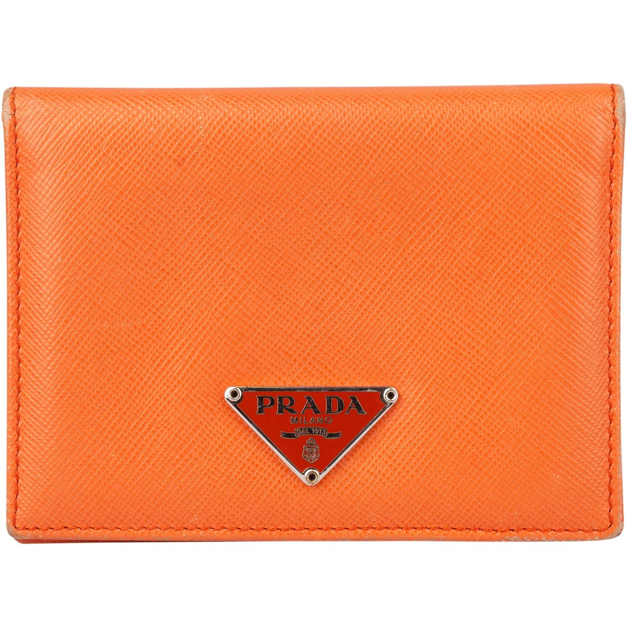 Prada Prada Orange Triangle Cardholder | Vanaf € 111,-