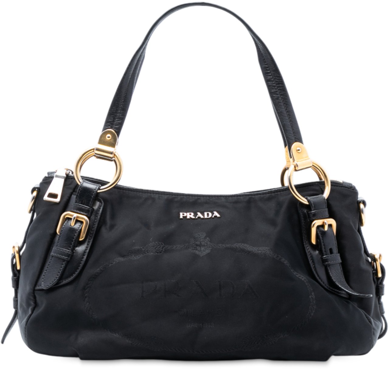 Prada Tessuto Logo Satchel | Vanaf € 615,-